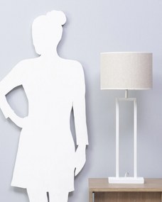 Stolní lampa Snow White 78cm