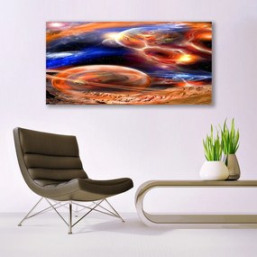akrylový obraz Abstrakce Vesmír 120x60 cm