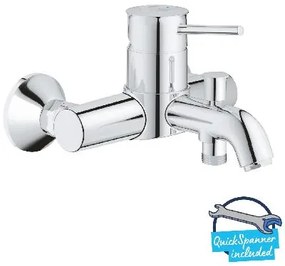 Grohe Start Classic - Vanová nástěnná baterie, chrom 23787000