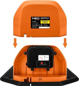 Robotická sekačka E+, 18 cm | NEO TOOLS