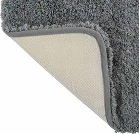 MSV MICROFIBER koupelnová předložka světle šedá 50 x 70 cm / mikrovlák