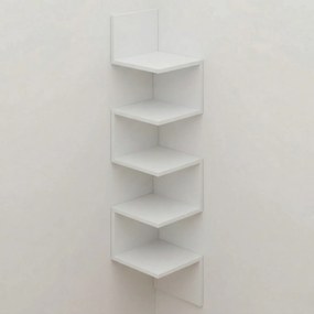 Nástěnný regál VICO, 22 x 119 cm, bílý