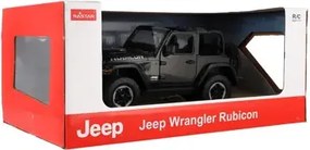 TEDDIES RC auto Jeep Wrangler Rubicon černá / 2,4 GHz / dálkové ovládá