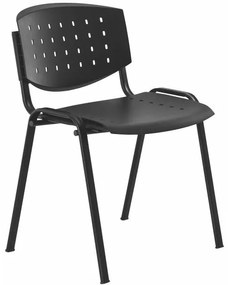 Konferenční židle ALBA LAYER BLACK27, plastová