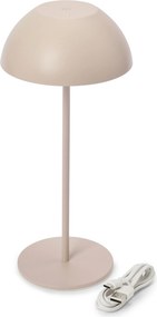 Tchibo - Bateriová stolní lampa s Led, tmavě béžová