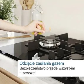 PCQ7A5I90 inox / Plynová varná deska / 75 cm