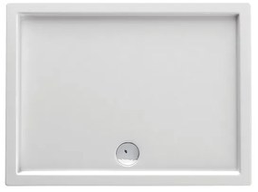 A-Interiéry Akrylátová sprchová vanička nízká - obdélník Malaga N 043B (90x120x5,5 cm) - malagan043b