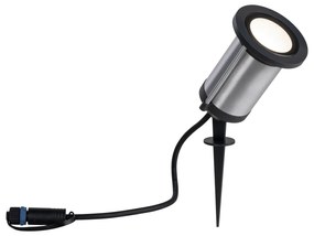 Paulmann 94285 Plug&Shine Classic, zahradní reflektor s trnem 6W LED 3000K, antracit, IP65