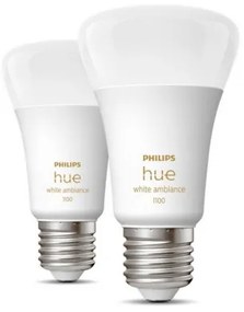 LED žárovka E27 Philips Hue 2ks 8W (75W) White Ambiance (2200-6500K) stmívatelná