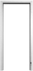Zárubeň NORMAL pro celoskleněné dveře - CPL LAMINÁT - Bílá pór Průchozí šířka (cm): 100, Průchozí výška (cm): 197