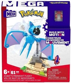Stavebnice mattel mega construx pokémon zubats midnight flight 11 cm