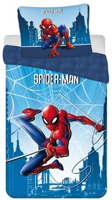 Jerry Fabrics, Spiderman Blue 04, 140x200 / 70x90 cm