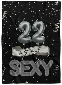 Deka Stále sexy – Černá (věk: 22, Podšití beránkem: NE)