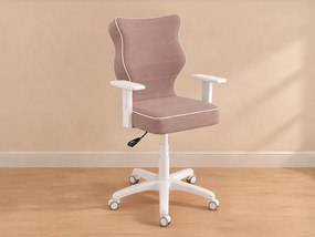 Ergonomická židle k psacímu stolu do dětského pokoje STARORŮŽOVÁ Zvolte rozměr: dítě 146 - 176,5 cm (výška stolu 71 - 82 cm)