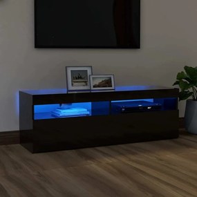 vidaXL TV skříňka s LED osvětlením 120 x 35 x 40 cm [804381] Barva: Bílá