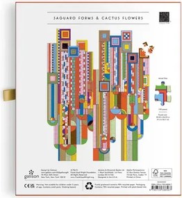 GALISON Tvarové puzzle Frank Lloyd Wright: Kaktusy a tvary metalické /