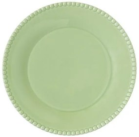 Easy Life Porcelánový jídelní talíř Tiffany Green-26x26cm