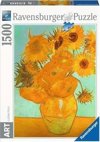 Ravensburger Vincent van Gogh: Slunečnice / 1500 dílků / od 14 let