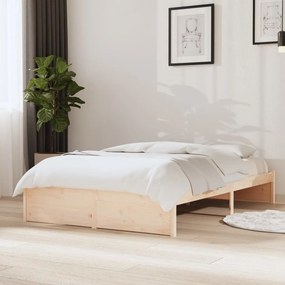 Rám postele masivní dřevo 120 x 200 cm,  814944