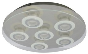 Italux | ITALUX MD14088-06B CH - LED Stropní svítidlo FLAVIO 6xLED/5,5W/230V | IT0200