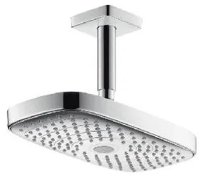 Hansgrohe Raindance Select E - Hlavová sprcha 300, 2 proudy, sprchové rameno 100 mm, chrom 27384000