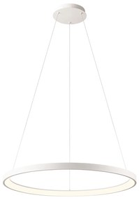 Redo 01-2675 závěsné LED svítidlo Iconic pískově bílá, 60W, 3000K, ø78cm