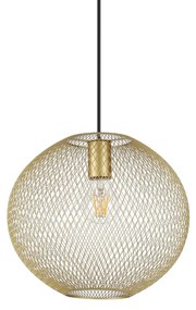 Ideal Lux Designové závěsné svítidlo NET ⌀29cm Barva: Černá