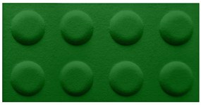 In-Design Akustický dětský 3D obklad kostka 60x30 cm - různé barvy Obkladový panel: Barva: Zelená tmavá