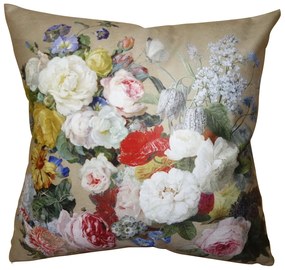 Povlak na polštář s květy Manon - 45*45 cm