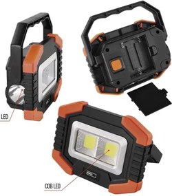 EMOS LED pracovní svítilna COB 350lm, 3AA P4112