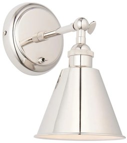 Endon 98716 - Nástěnné bodové svítidlo HALLE 1xE14/40W/230V lesklý chrom 98716