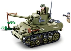 Sluban Army WW2 M38-B0856 Malý spojenecký tank