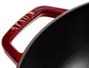 Staub pánev wok se skleněnou poklicí 30 cm/4,4 l grenadina, 40511-466