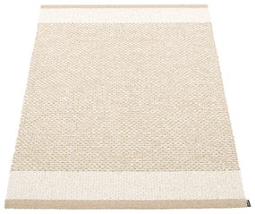 Vinylový koberec Pappelina EDIT Beige/Vanilla/Beige Metallic velikost: 85x160cm