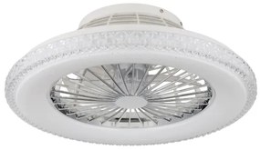 Globo 03654 - LED Stm. stropní ventilátor CORUSSO LED/40W/230V 3000-6500K + DO