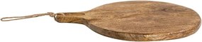 Kulaté kuchyňské prkénko z mangového dřeva Monia - 25*2*34 cm