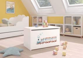 ADRK Furniture Truhla na hračky DARIA TB-Dar-W-RAIL-n-O037