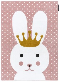 Hans Home | Dětský kusový koberec Petit Bunny pink - 200x290