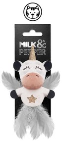 MILK&PEPPER Vánoční jednorožec pro kočky zlatý