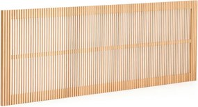 Čelo postele z jasanového dřeva v přírodní barvě 195x70 cm Beyla – Kave Home