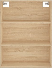 vidaXL Skříň highboard 69,5 x 34 x 180 cm kompozitní dřevo [3190024] Barva: Bílá