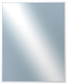 DANTIK - Zarámované zrcadlo - rozměr s rámem cca 40x50 cm z lišty Hliník bílá | P03-027 (7003027)
