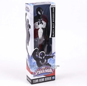 Postavičky akčních superhrdinů Varianta: Spiderman černý s boxem