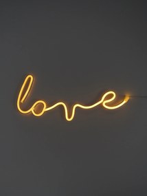 Sinsay - LED neonová lampa ve tvaru nápisu "Love" - bílá