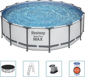 Bestway Bazénový set Steel Pro MAX 488 x 122 cm