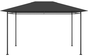 vidaXL Marketos Altán 384x281x270 cm antracitový 180 g/m²