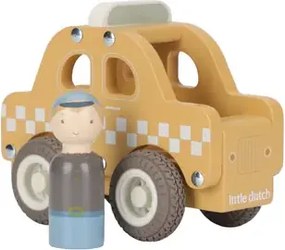 Little Dutch Taxi auto dřevěné / od 18 měsíců