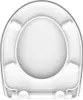 Eisl Sanitär WC prkénko Duroplast Soft Close Magic Light High Gloss 82587