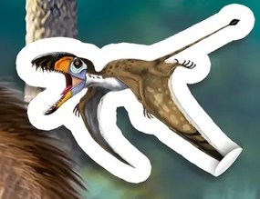 JIRI MODELS Omalovánky se samolepkami Dinosauři / Tvarované listy / 3+