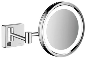 Hansgrohe AddStoris, kosmetické zrcadlo s LED osvětlením, chromová, HAN-41790000